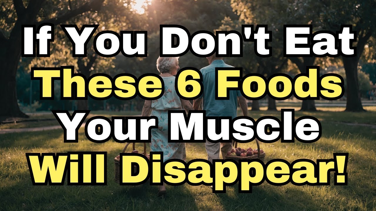 ALERT! Your Muscles Will Rapidly Weaken and Disappear! Seniors MUST Eat ...