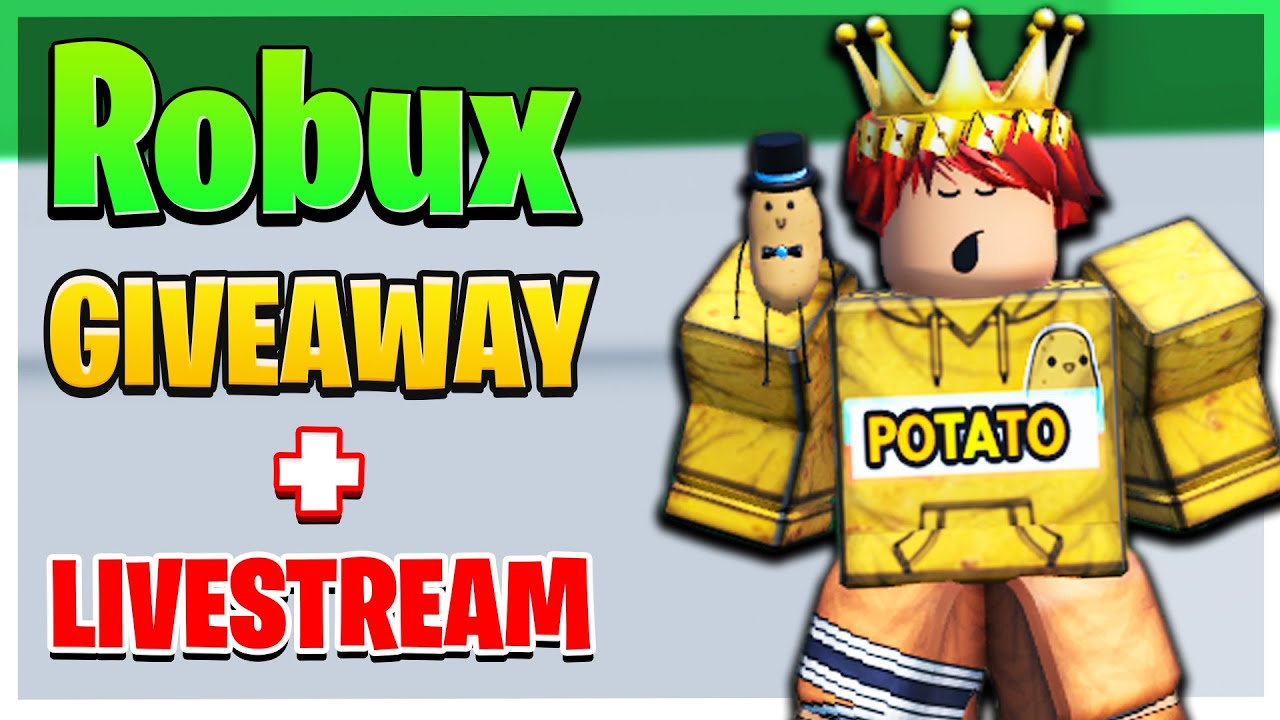 🔴Free ROBUX Giveaway Live & Playing with viewers!! *Join now* - YouTube