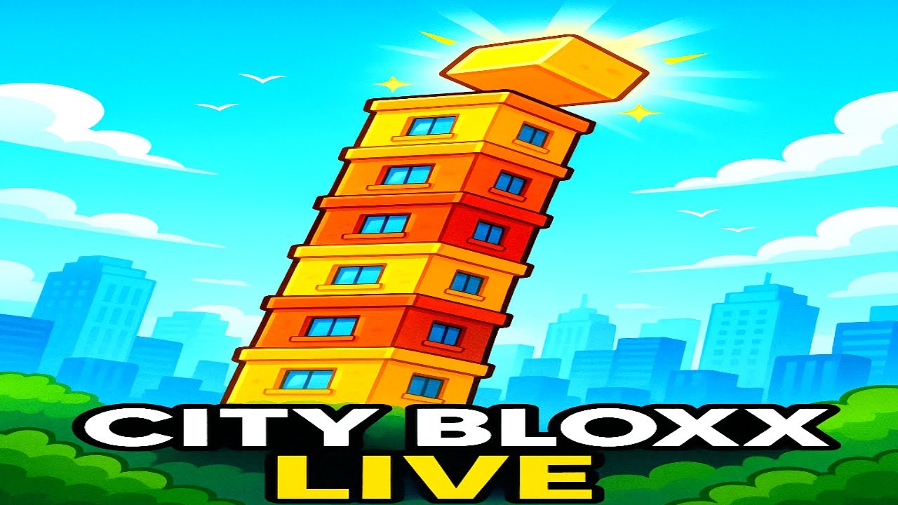 🏙️ City Bloxx – The Classic Tower Building Game is LIVE! 🔴🧱 - YouTube