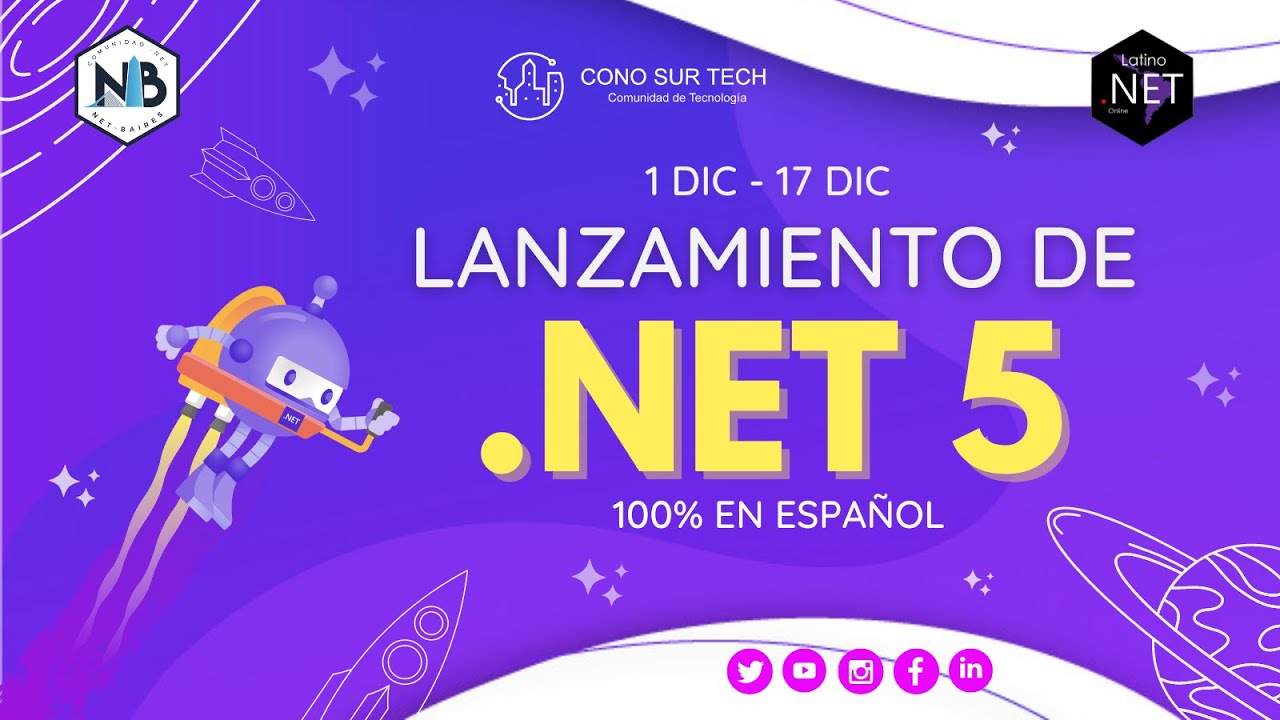 .Net 5 Lanzamiento - YouTube