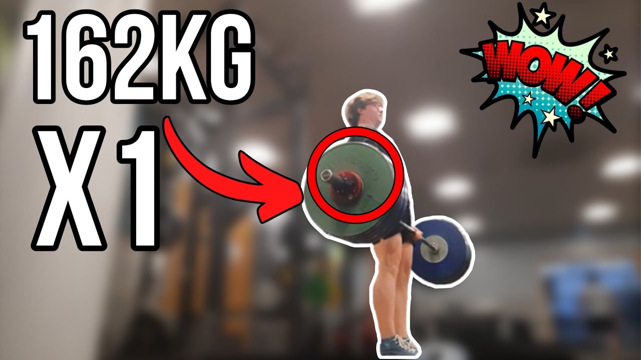 Deadlifts 162kg X1 (Wendler 5/3/1) & BenchPress - YouTube