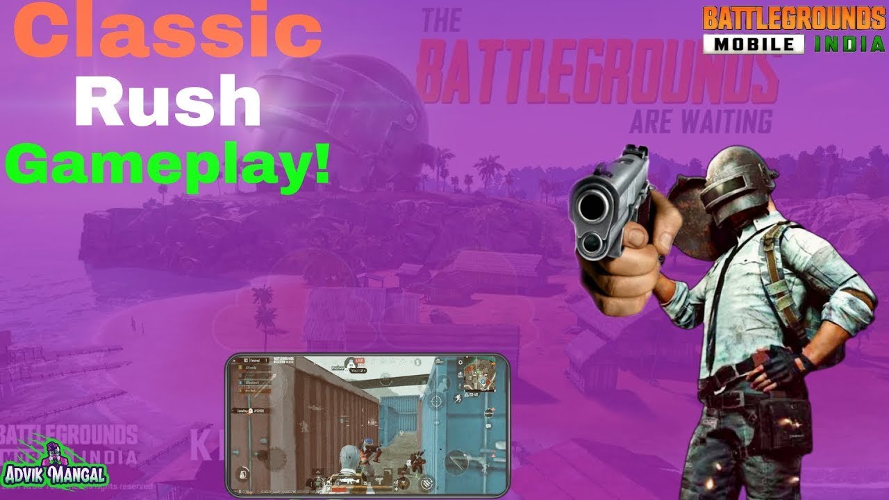 Classic Rush Gameplay! BGMI LIVE | Road to 500 Subs ️ - YouTube