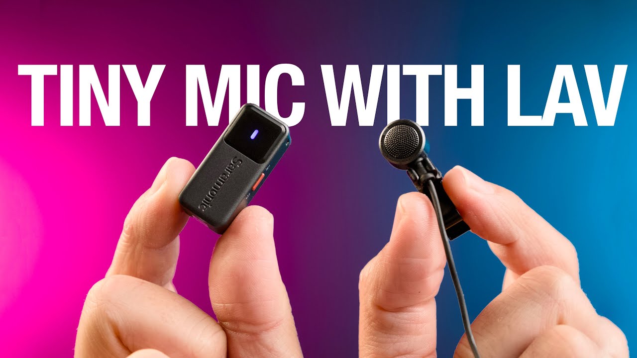 The first TINY Wireless Mic with a Lav option | Saramonic Air | RICH ...