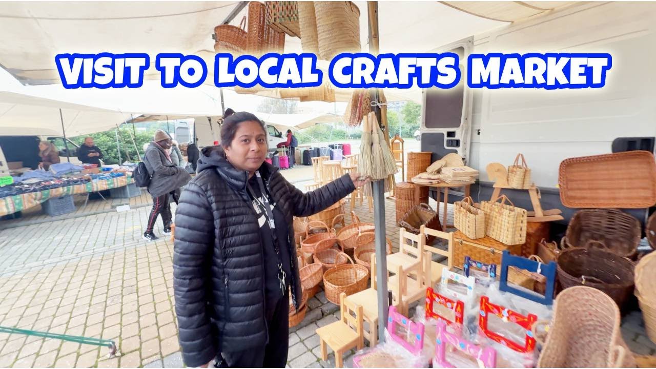 Visit to Local Crafts Market in Lisbon - YouTube
