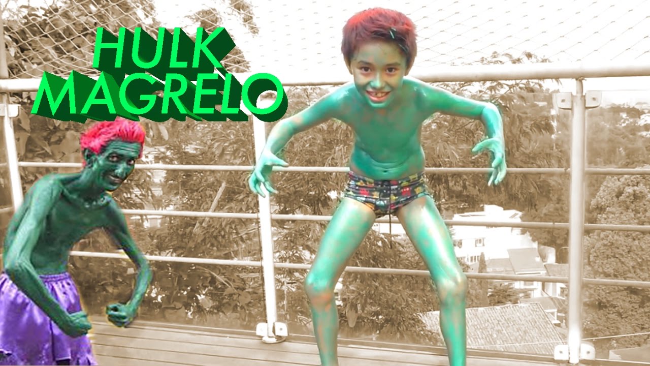 #34 Me pintaram de Hulk Magrelo / Mike Vidaloka - YouTube