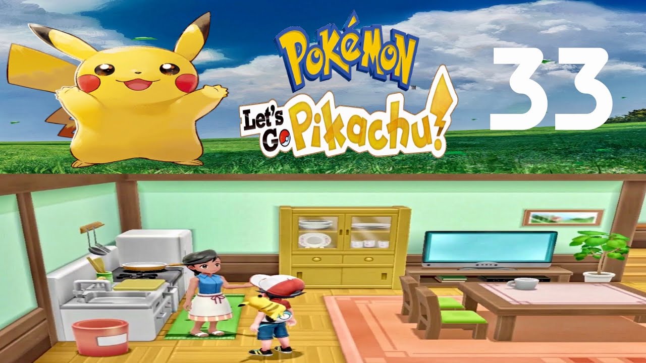 Pokemon: Let's Go, Pikachu! Part 33. Heading back home. (New Game Blind ...