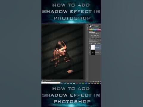 How to create shadow in Photoshop #photoshoptutorial #youtubeshorts # ...