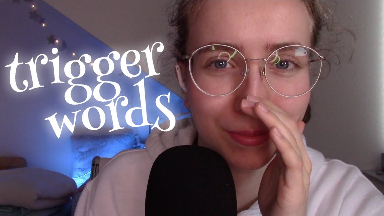 [ASMR] The BEST German Trigger words for MAXIMUM tingles 🇩🇪💙 (close-up ...