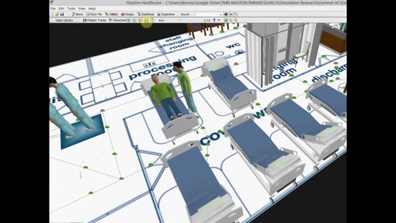 Use Case - Endoscopy Facility & Patient Flow model - YouTube