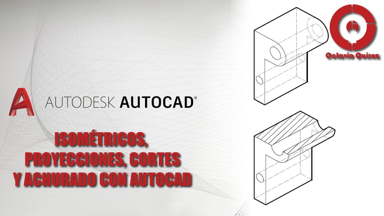 Isométricos, Cortes, Achurado e Impresión con AutoCAD - YouTube