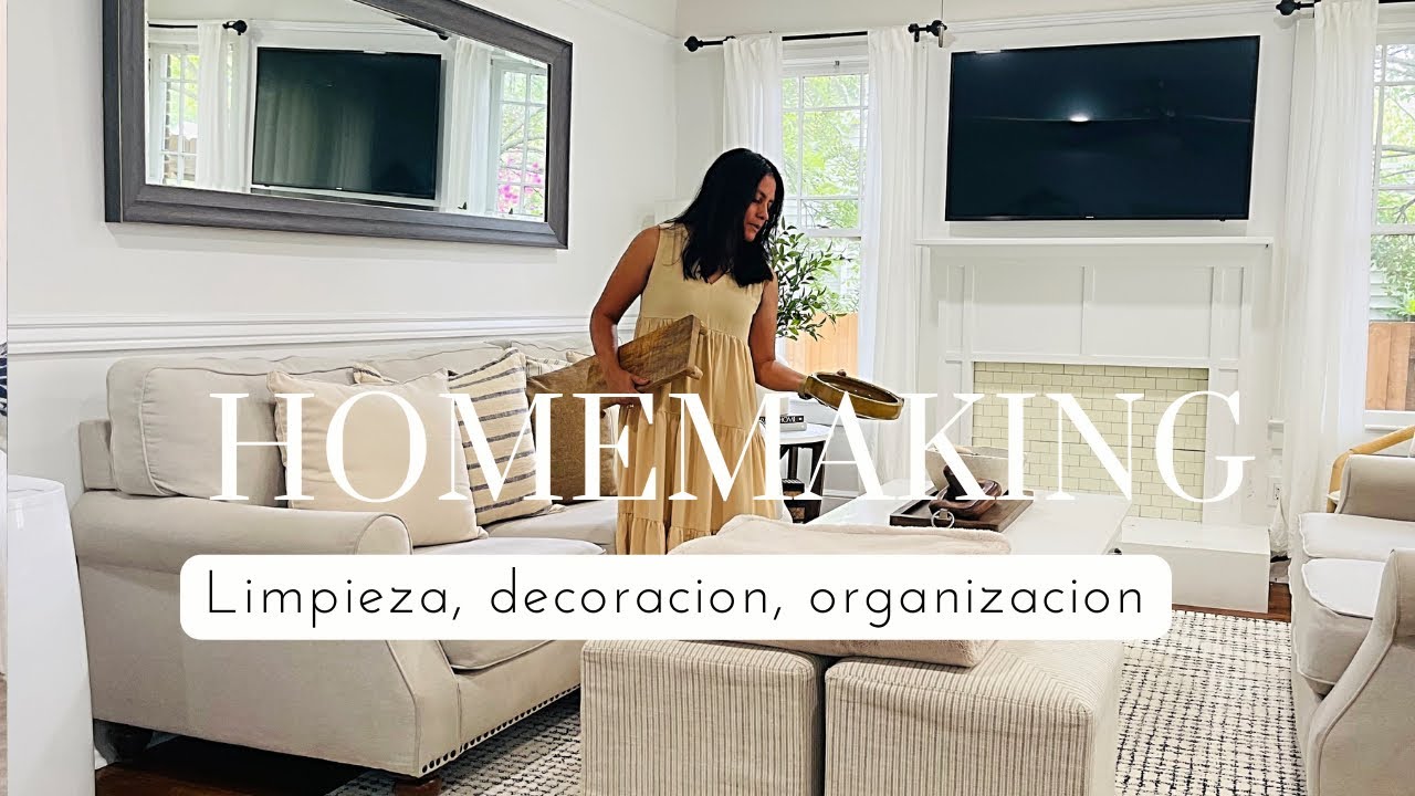 New home decor || Cleaning and Organizing my home - YouTube