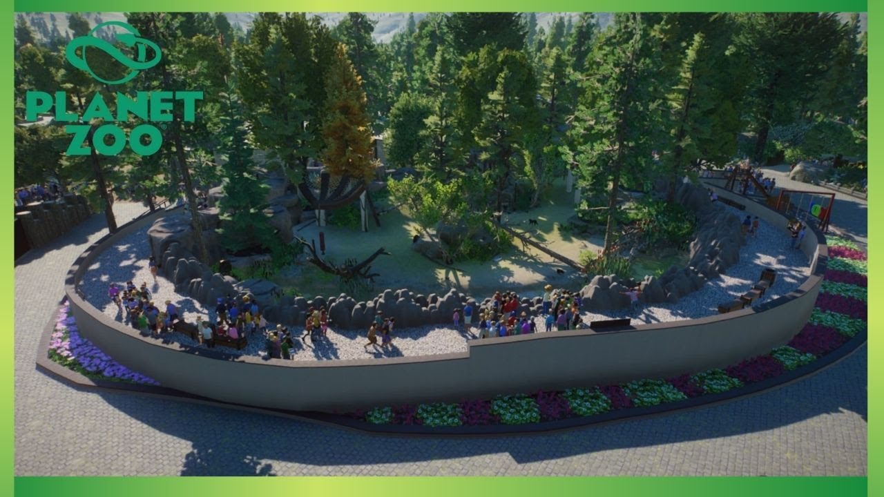 MANDRILL Habitat & Playground area | Phoenix park | Speed build - YouTube