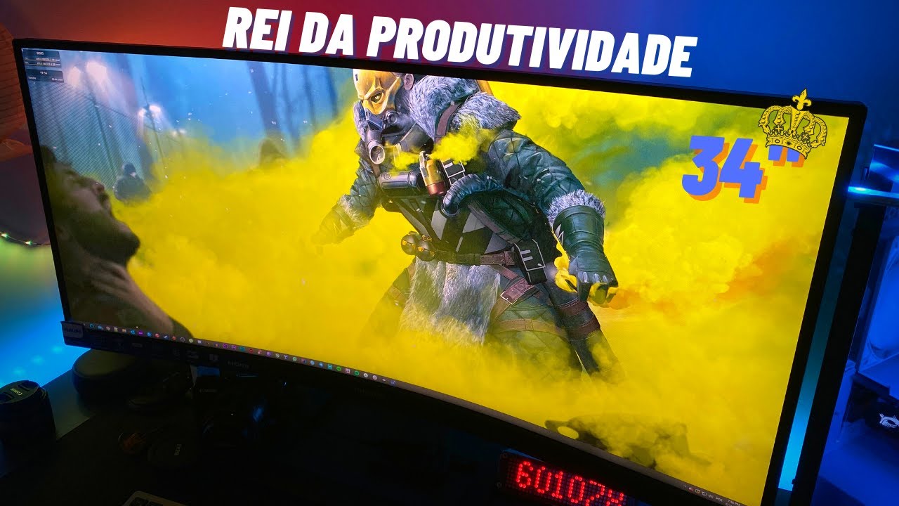Dá o SALTO no teu SETUP - Monitor ultrawide Philips 346E2C - YouTube