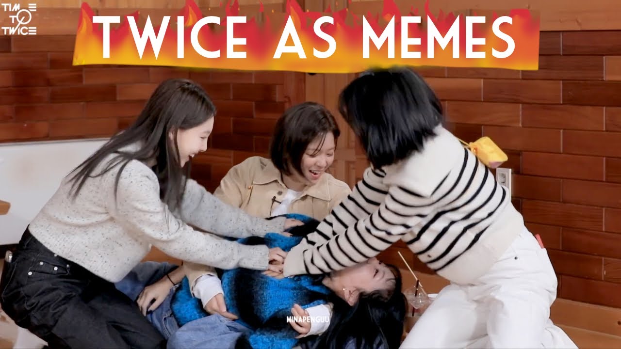 twice but everything they do is a meme - YouTube