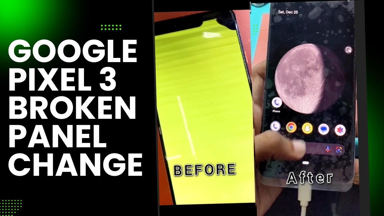 How to Restore Google Pixel 3xl Cracked Screen Restoration | Google ...