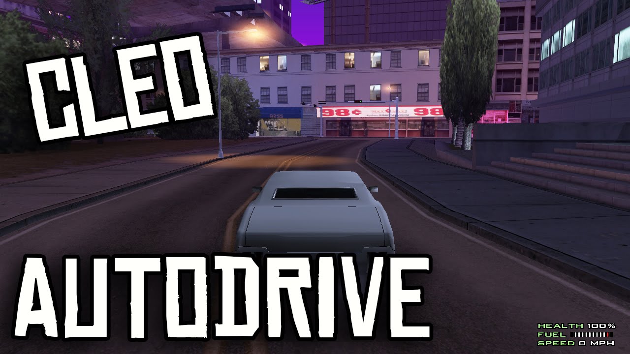 [CLEO] AutoDrive - Cleo BOT which Drives for YOU ! - YouTube