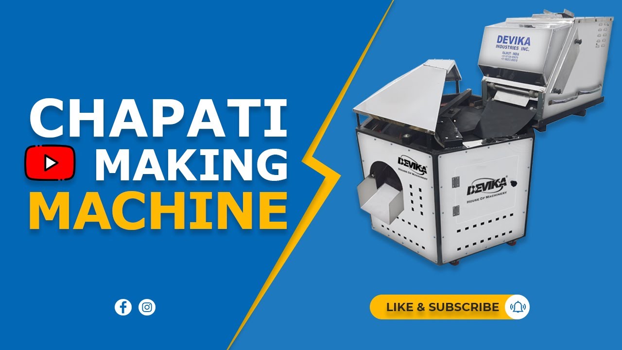 Chapati Making Machine - YouTube