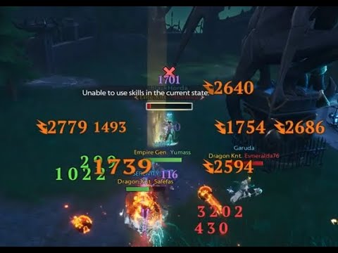 Machine gun hunter in Tarisland PVP - YouTube