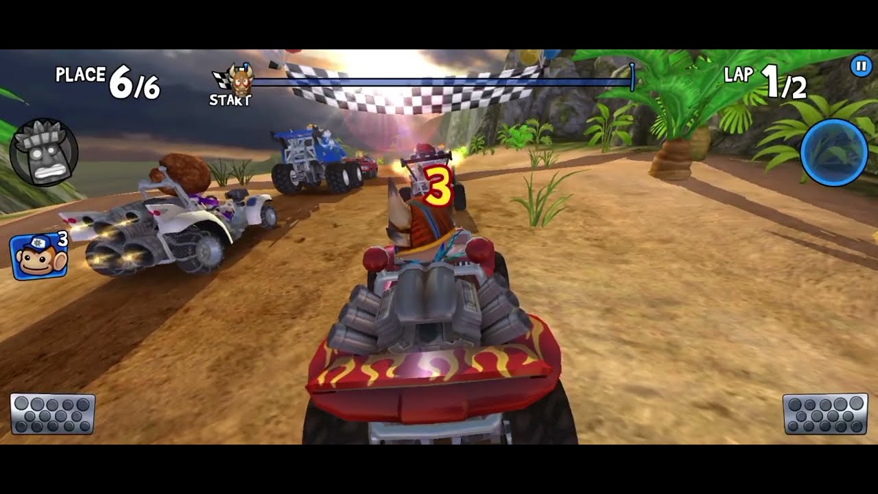 Beach Buggy Racing : Championships : Beach Buggy 1000HP Gameplay Part ...