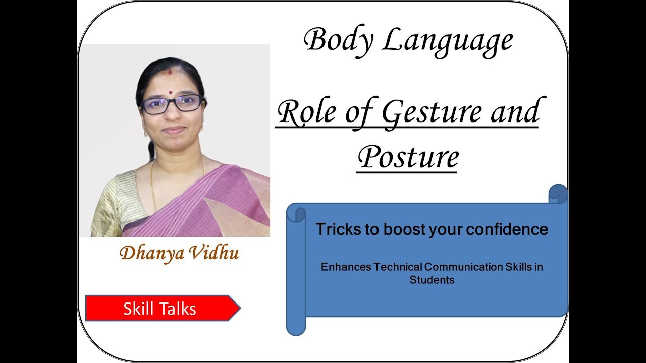 Body Language - Role of Gesture and Posture - Tricks to Elevate ...