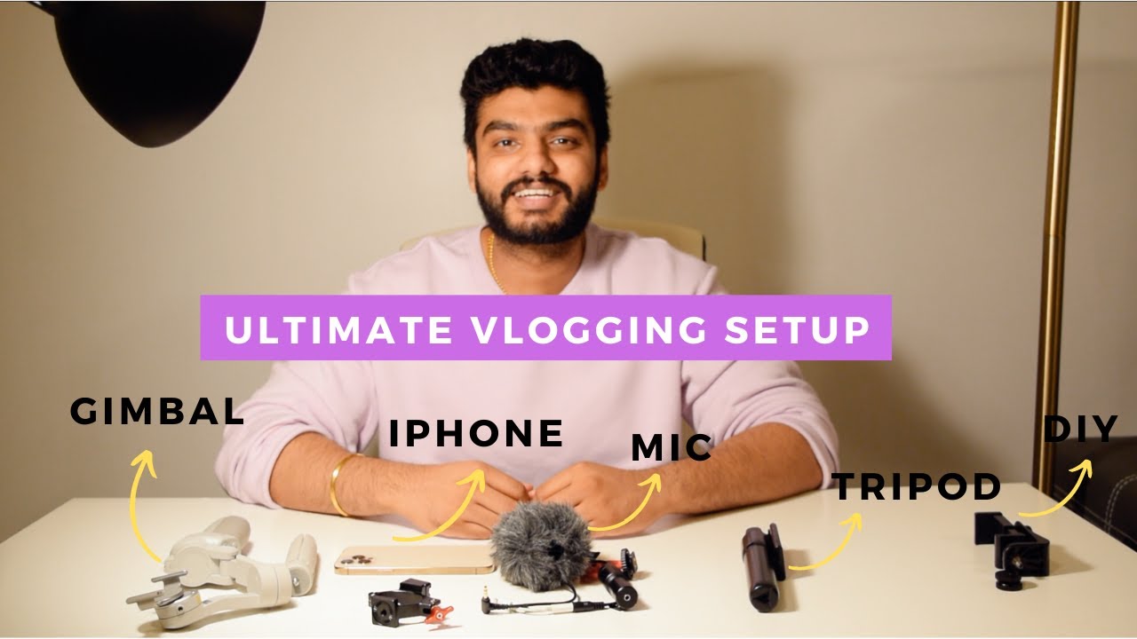 Best Cheap Vlogging Setup | Vlogging setup for beginners | Iphone ...