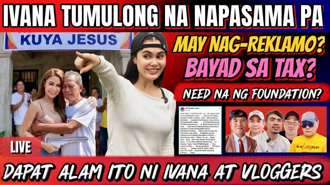 ⭕️ PAGTULONG NA PWEDENG MAPASAMA | IVANA AT MGA CHARITY VLOGGERS | TAMA ...