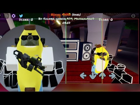 (Combat banana)Friday night funkin Roblox - YouTube
