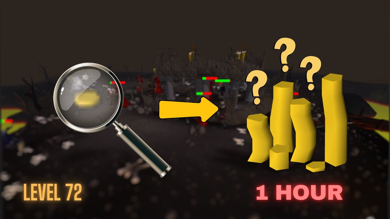 1 Hour on a Level 72 To Make As Much GP As Possible! - YouTube