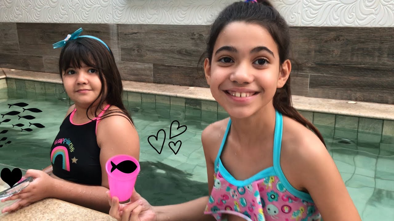 DESAFIO Da PISCINA TUTORIAL DO DESENHO QUE FLUTUA NA ÁGUA #deuruim #drawing #experience - YouTube