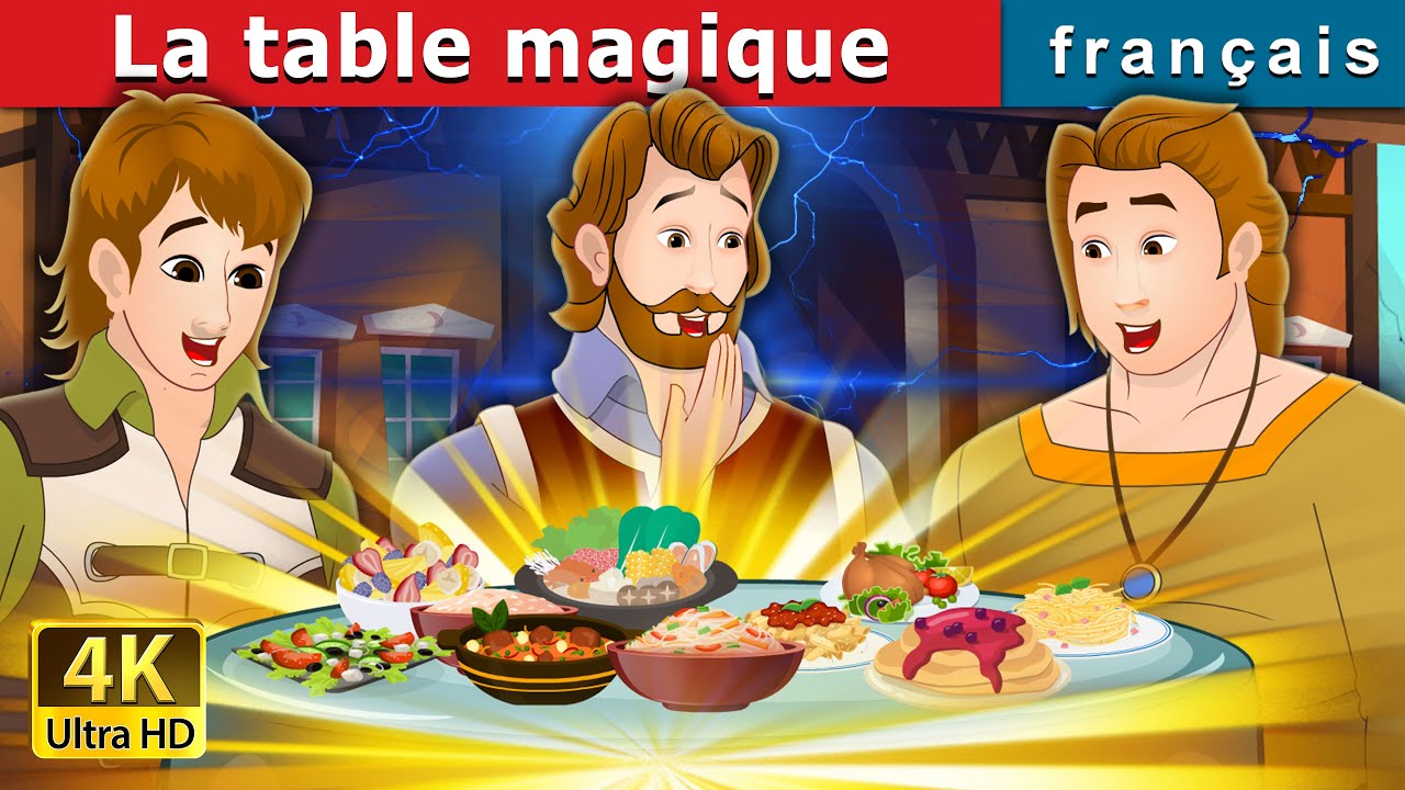 La table magique | The Magic Table in French | @FrenchFairyTales - YouTube