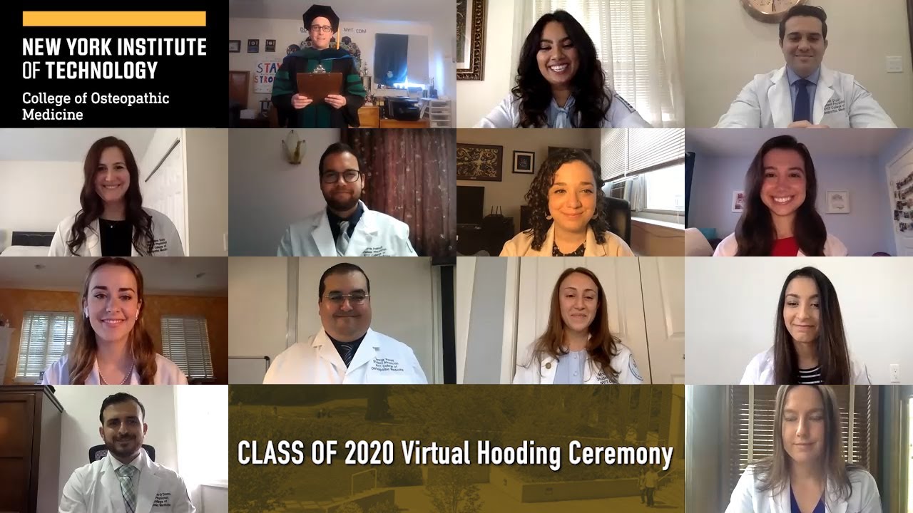 NYITCOM Virtual Commencement Ceremony - New York Campus - YouTube
