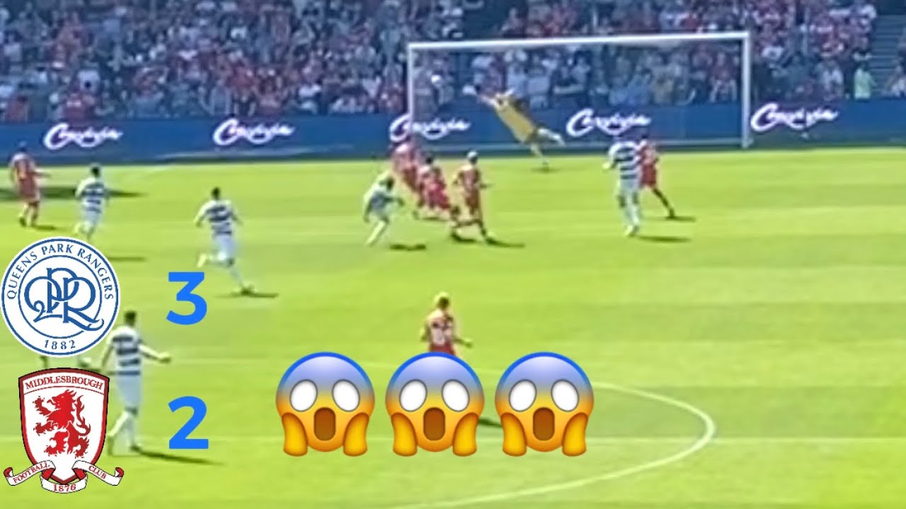 WILLOCK WONDERGOAL! | QPR vs MIDDLESBROUGH MATCH DAY VLOG - YouTube
