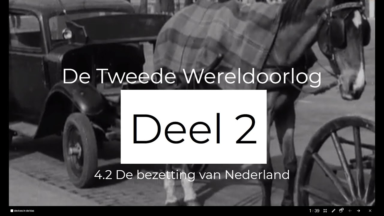 Tweede Wereldoorlog: De bezetting van Nederland (deel 2) - YouTube