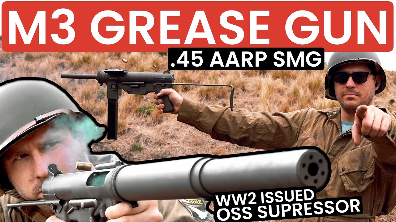 M3 Grease Gun OSS - Better Than The Thompson? - YouTube