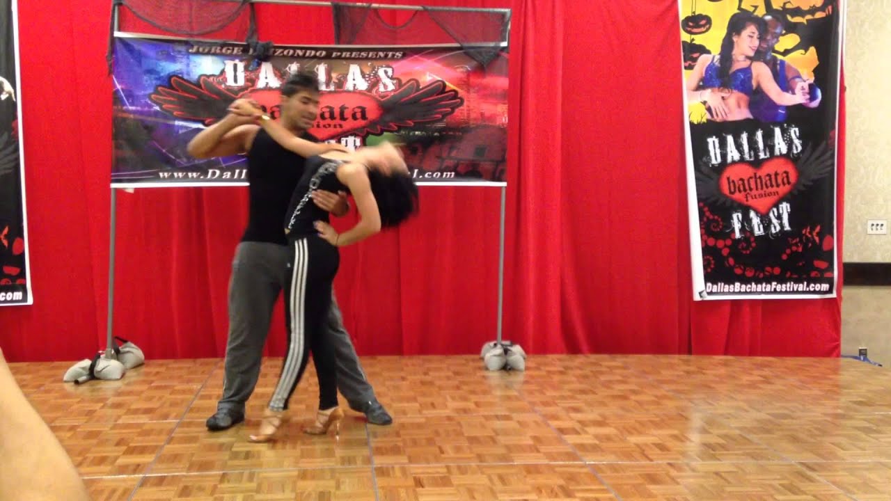 Dallas Bachata Festival 2014 Roberto y Tamara Dips & Tricks Workshop ...