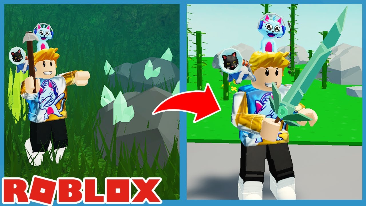 New Update! Aquamarine Sword & Starfruit & Bamboo! - Roblox Skyblox ...