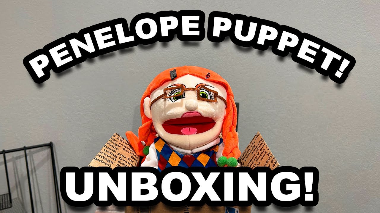 SML Merch Penelope Puppet Unboxing! - YouTube