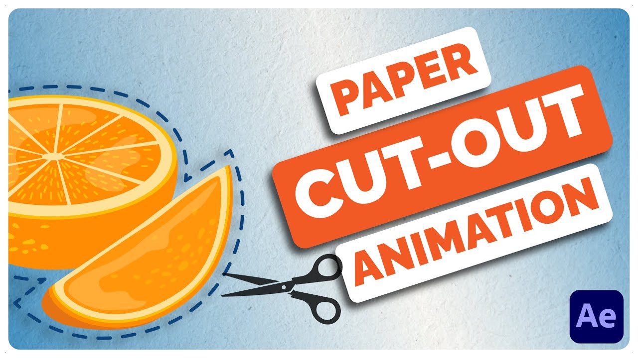 Paper Cut-out Effect Animation | After effects #arenaanimation # ...
