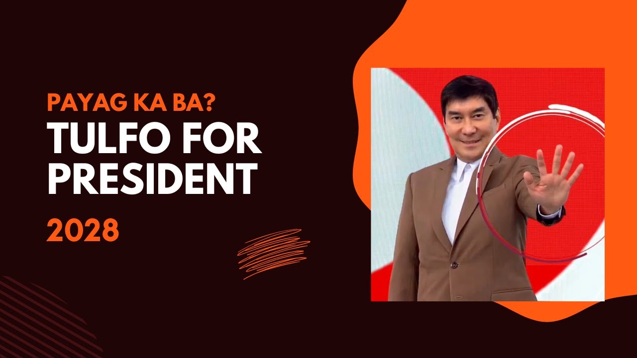 TULFO FOR PRESIDENT 2028 - YouTube