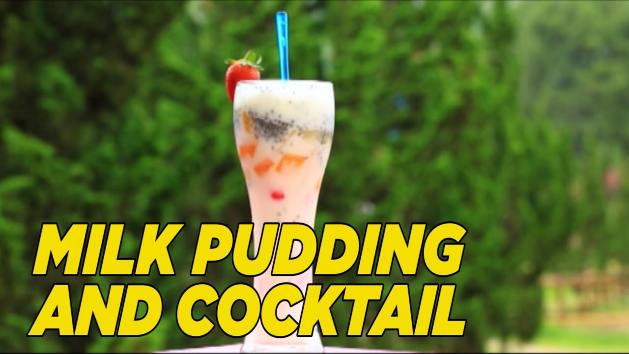 Resep membuat puding susu dengan cocktail buah | ALA CHEF - YouTube