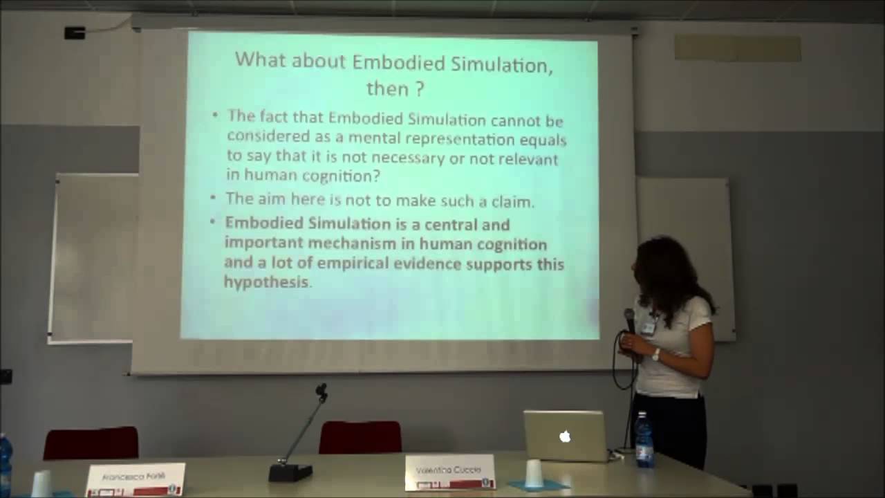SRSSP - Valentina Cuccio "Embodied Simulation and Mental ...