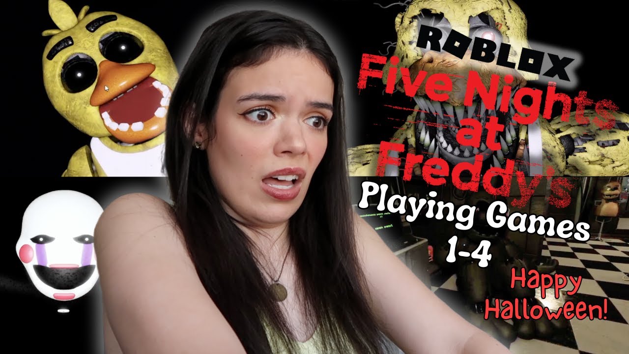 Playing Five Nights at Freddy's Games 1-4: Roblox Edition | Isis ...