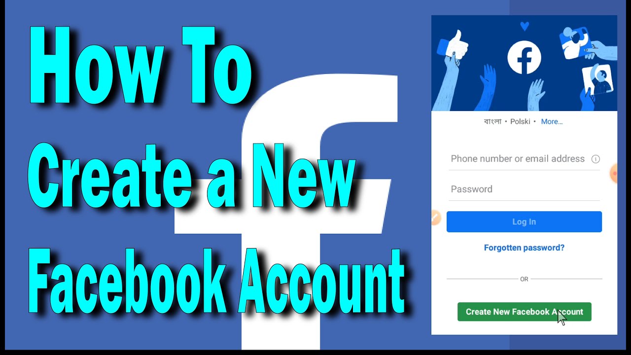 How to Create a New Facebook Account | Updated 2022 | Step by Step for ...