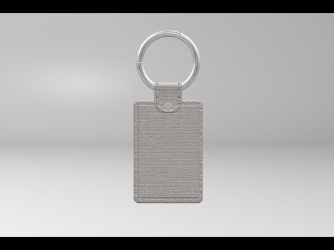 Key Chain 3D model - YouTube