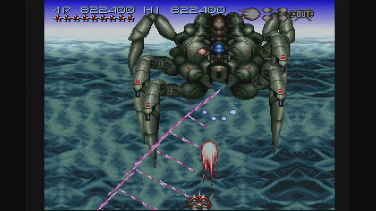 Axelay (SNES) - 2-ALL Clear on Hard & Very Hard - YouTube