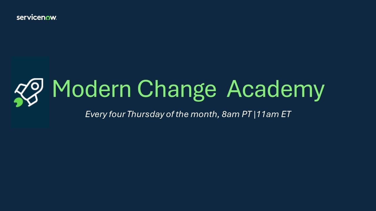 Modern Change Academy: Modernize Your Change Management: expert ...