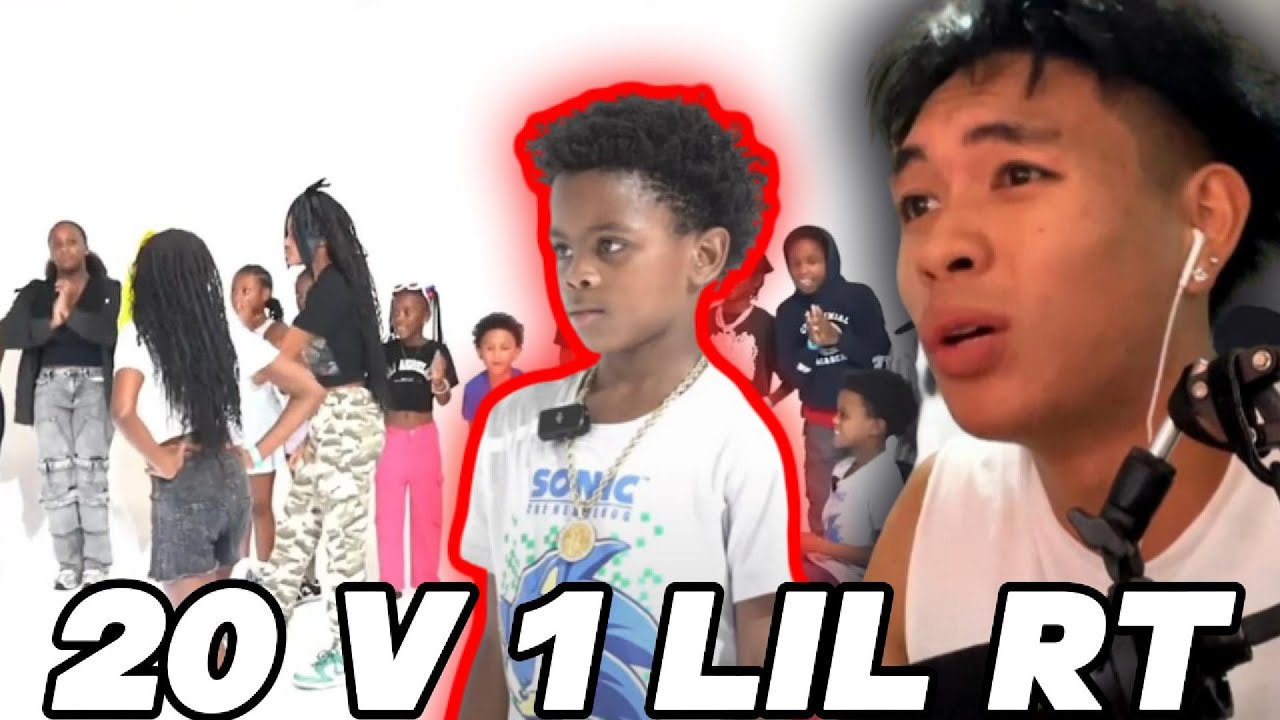 THEY PUT LIL RT IN A 20 V 1 VIDEO!? (20 Girls Vs 1 Rapper Lil RT ...