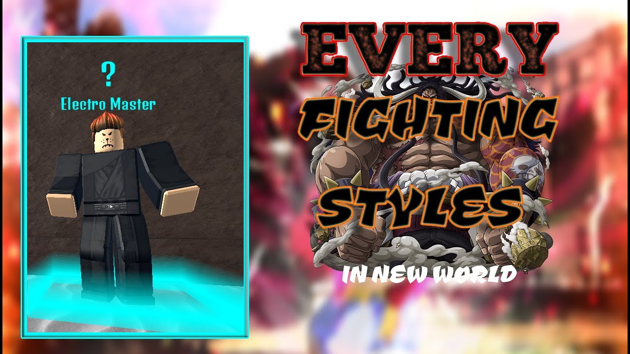 [CODES]Every Fighting style Location in Second Sea | KING LEGACY - YouTube