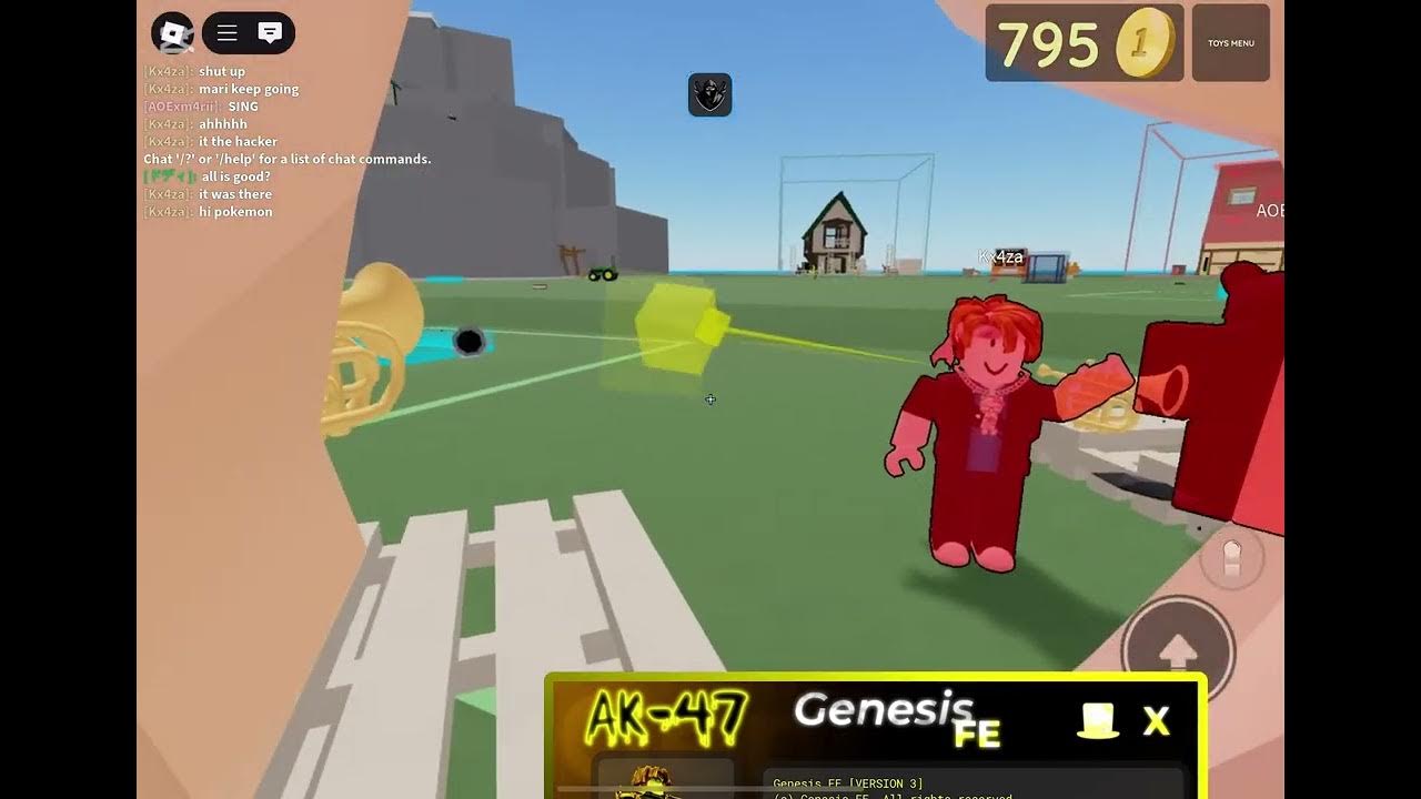 Roblox Script Showcase | Genesis Fe Ak-47 | Universal Script - YouTube