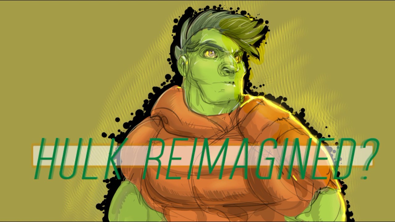 Hipster Hulk- The Incredible Hulk reimagined- Digital Speedpaint - YouTube